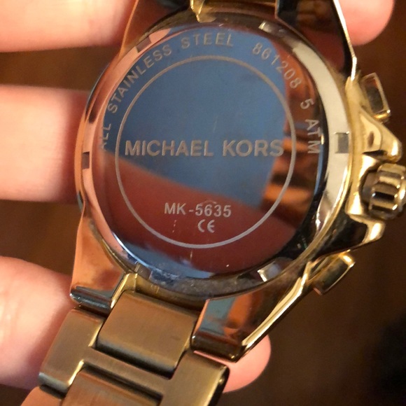 Michael Kors | Accessories | Authentic Michael Kors Watch Model 5635 ...